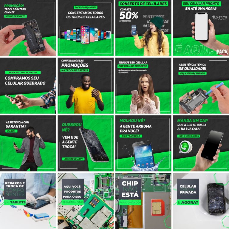 Marketing Para Assistência Técnica De Celular Propaganda